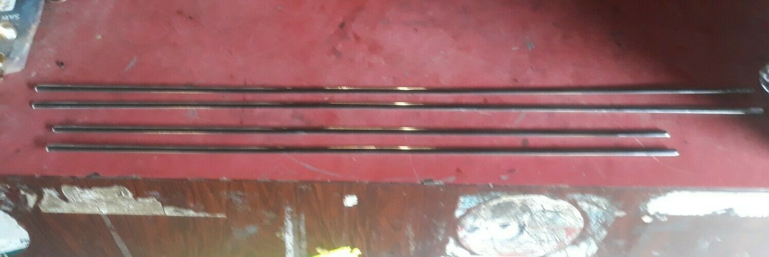 SET OF 4 ROVER P4 DOOR CHROME WAISTLINE TRIMS VGC | Rover P4 Parts and ...